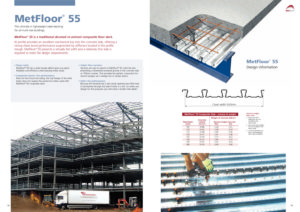 Metfloor 55 Data Sheet – Northern Steel Decking
