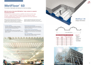 Metfloor 60 Data Sheet – Northern Steel Decking