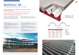 Metfloor 80 Data Sheet – Northern Steel Decking